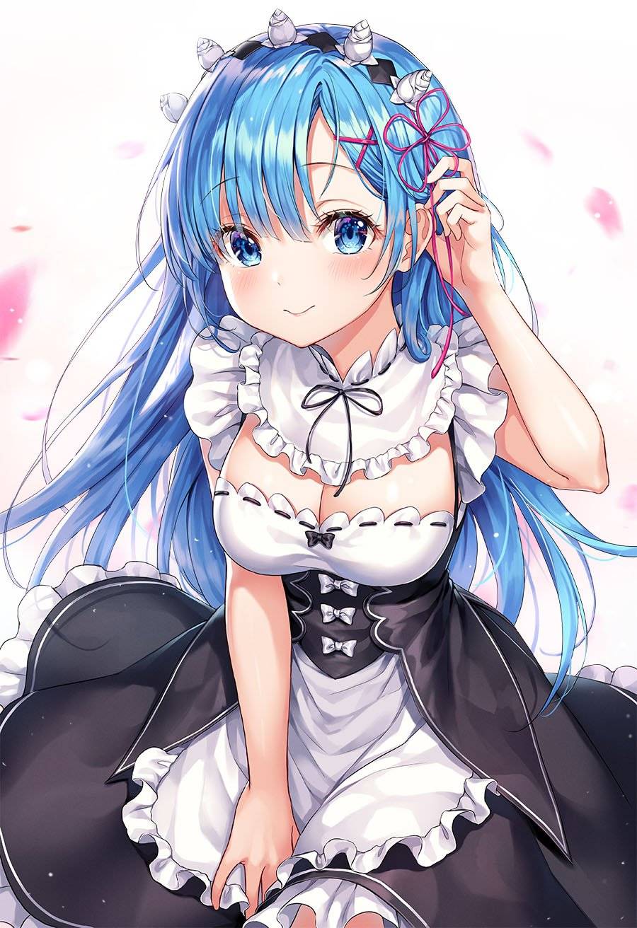 Long Haires Rem [re:zero] | Scrolller
