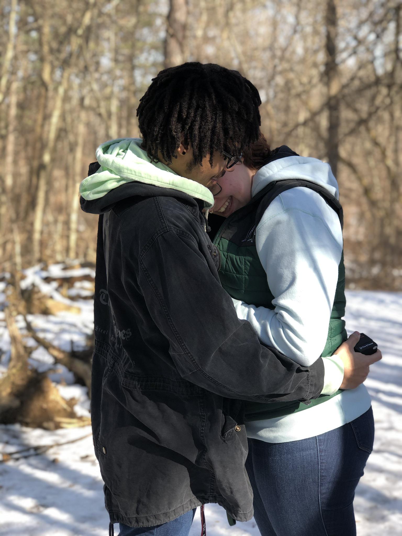 Long time lurker, first time poster. About a year and a half freeforms. Also, I got engaged ...