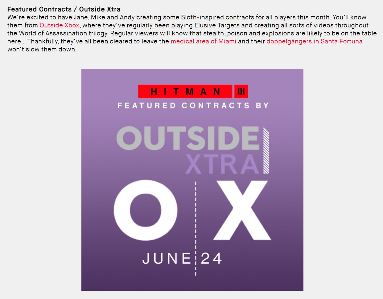 Look who's making Featured Contracts in HITMAN 3! | Scrolller