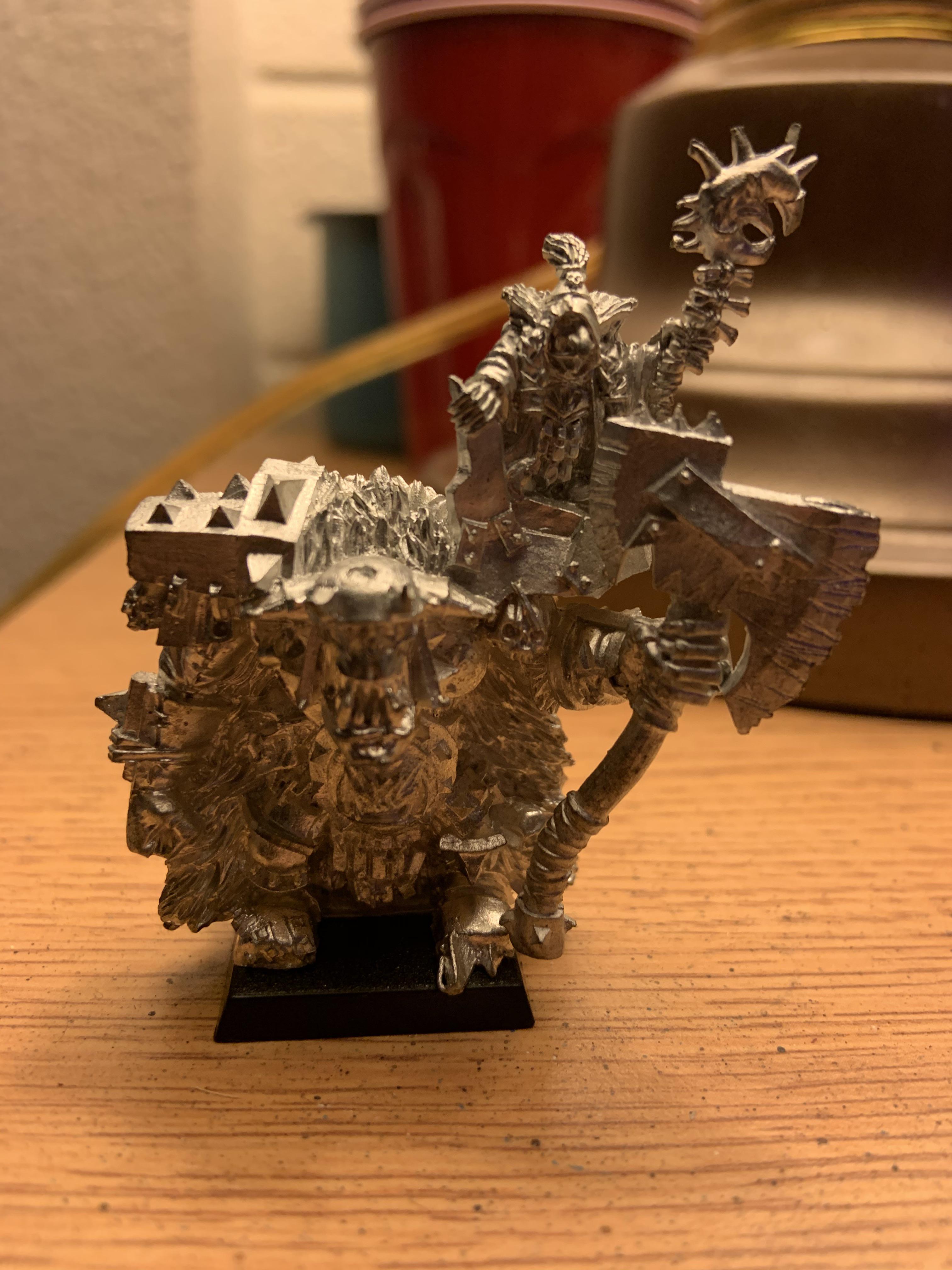 Looking for the name of this ork war boss model, and what year it’s from. | Scrolller