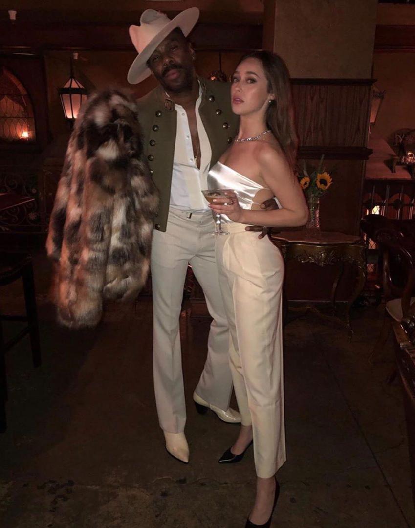 Looking marvelous, with Colman at his birthday | Scrolller