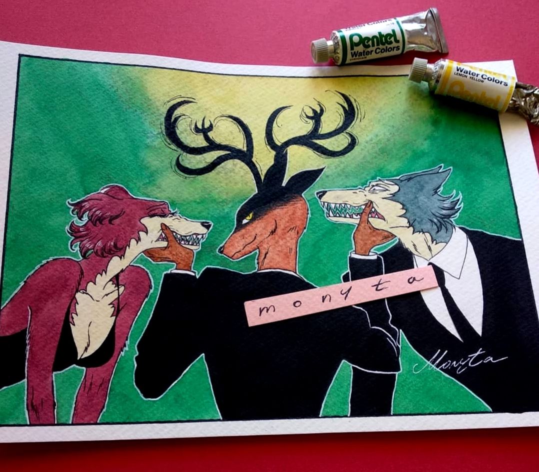 Louis And His Two Wolves | Scrolller