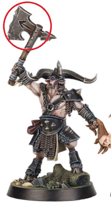 Love how the axe of the new Beastmen comes with instructions. | Scrolller