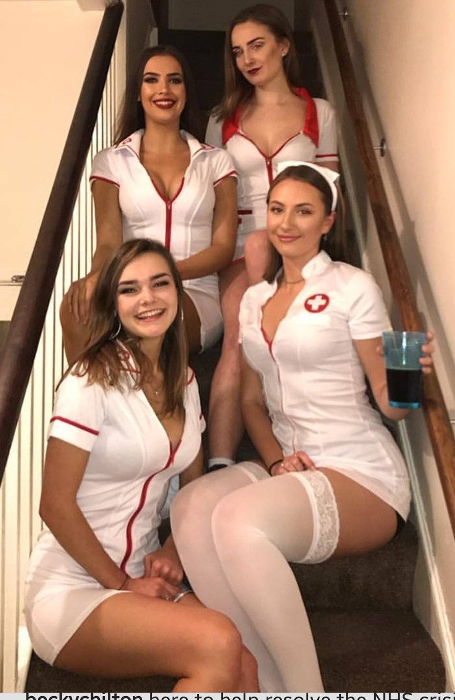 Love Nurses! Sexy one in stockings | Scrolller