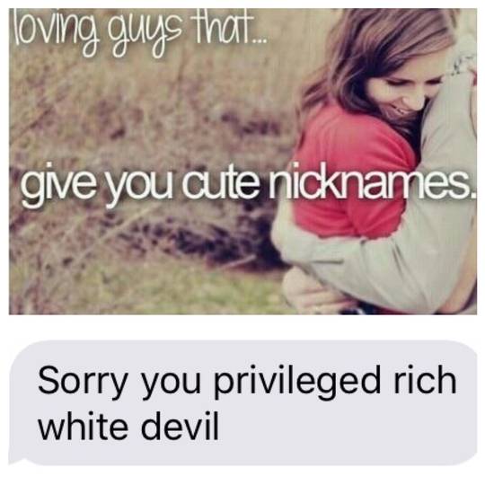 Loving guys that give you cute nicknames | Scrolller