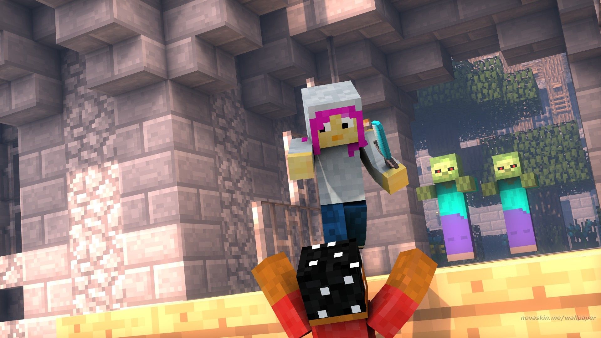 Loving the minecraft content. nmpL | Scrolller