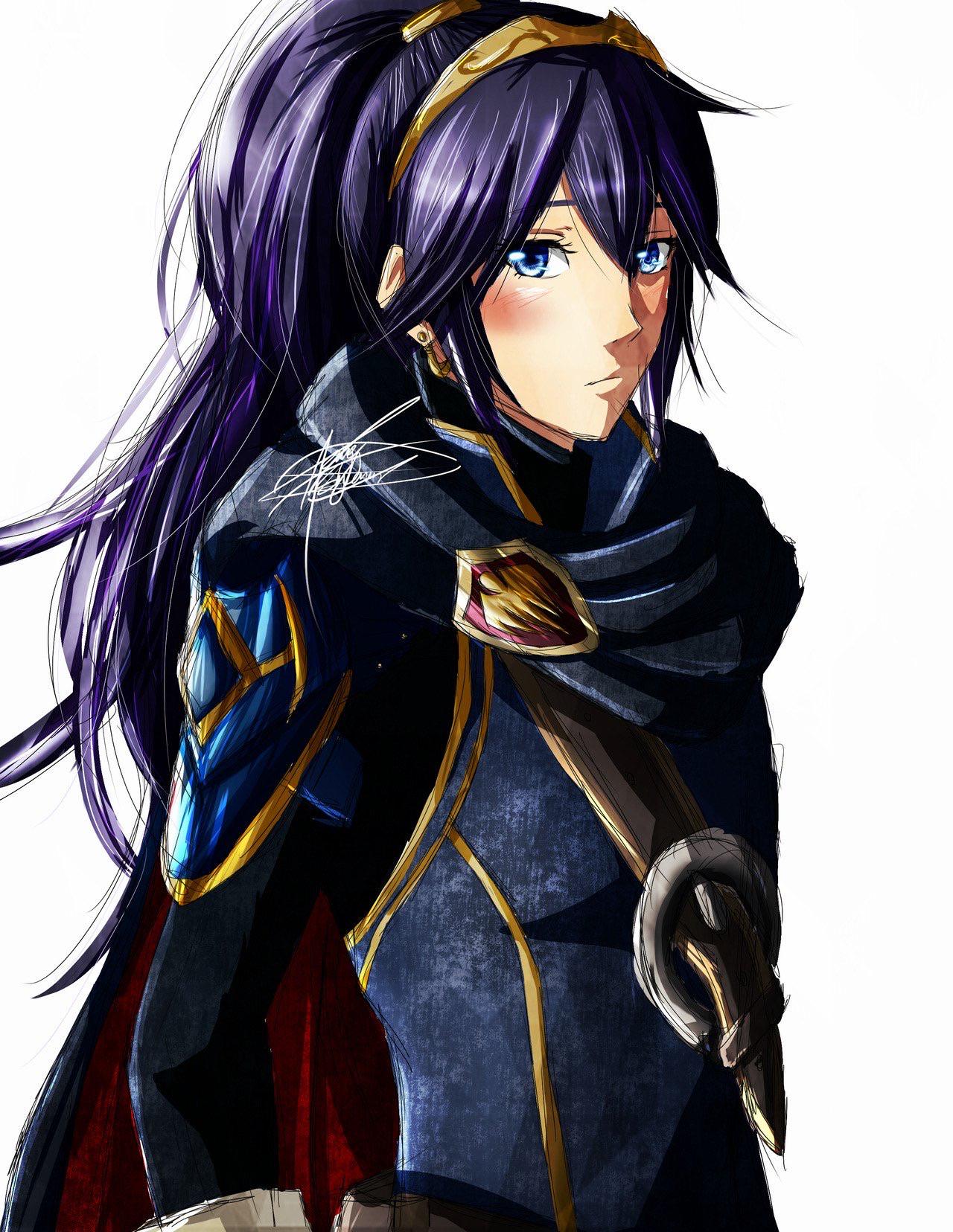 Lucina with a ponytail | Scrolller