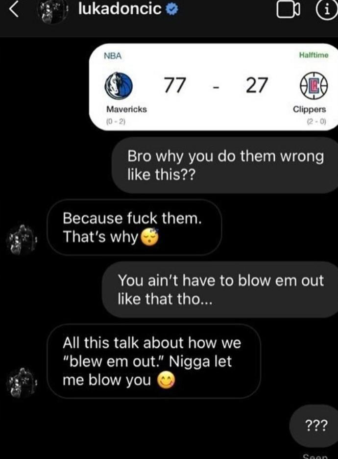 Luka confirmed bottom 😈😈😈 | Scrolller