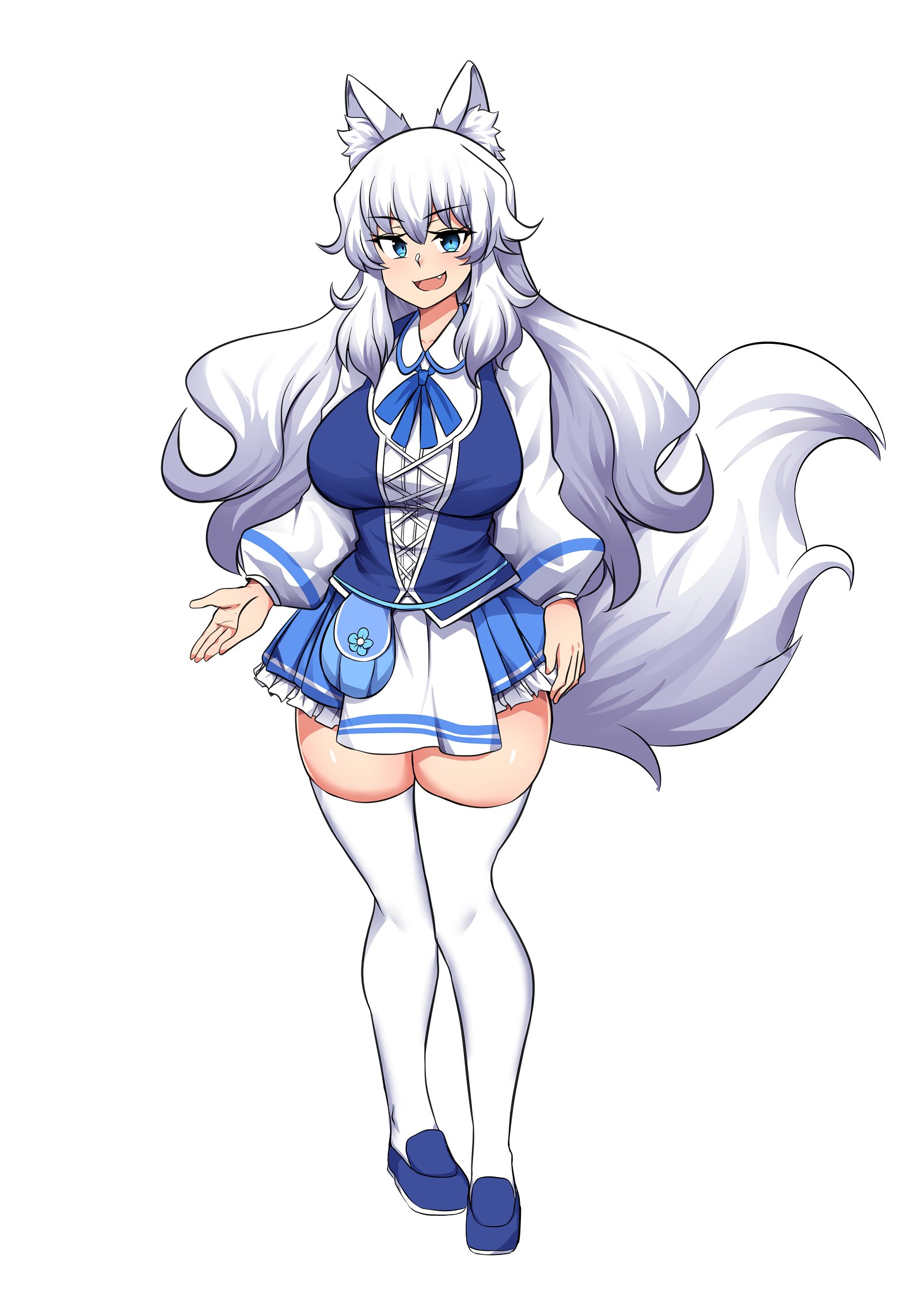 Lumi theFinnish wolf girl ( Merry's artwork ) | Scrolller