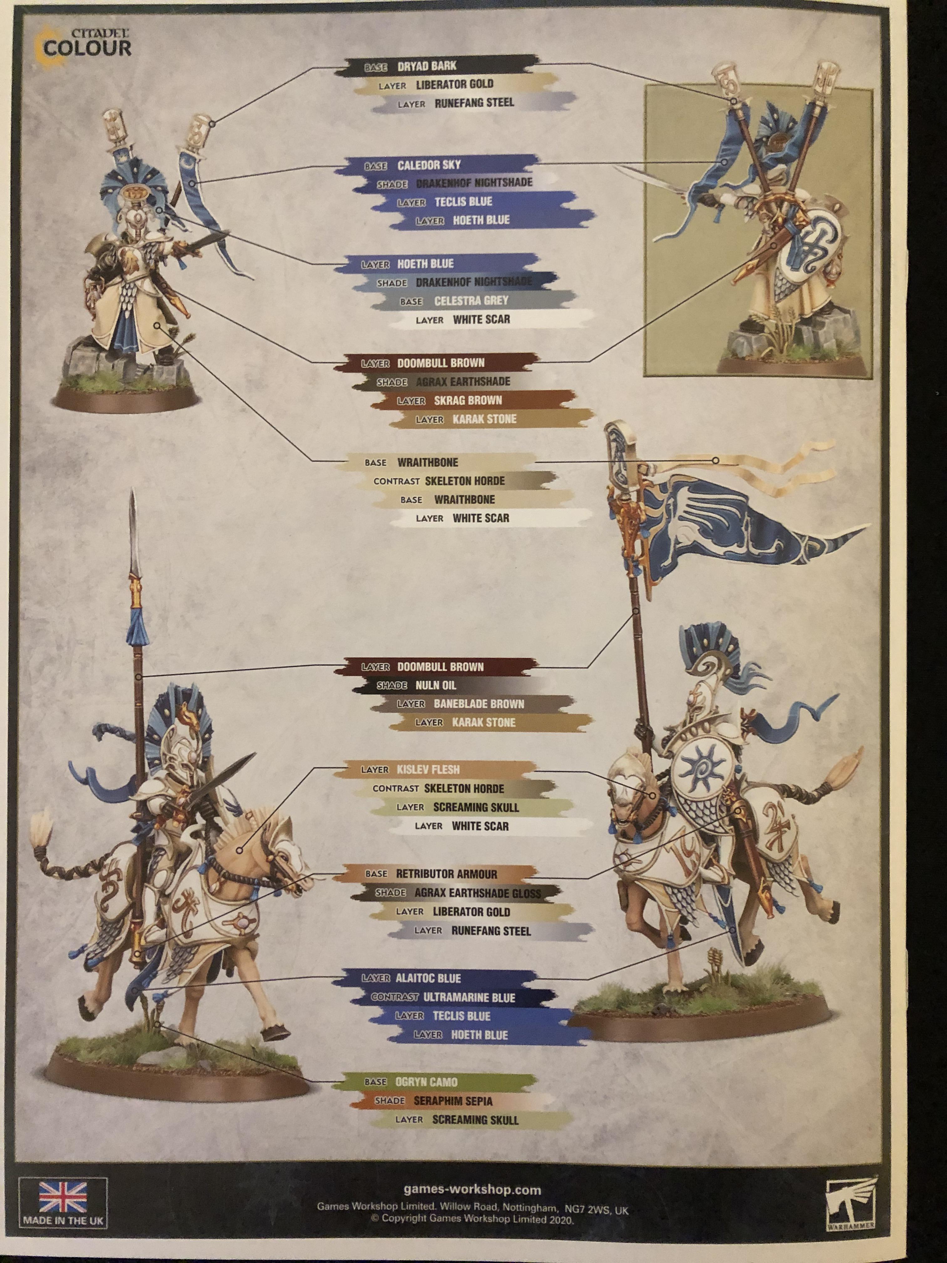 Lumineth Realm-lords Painting Guide [Album in comments] Just in case anyone needs it! | Scrolller