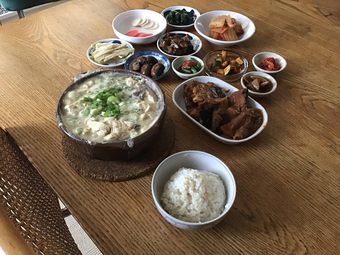 Lunch for one is just more fun with an ungodly sum of delicious banchan | Scrolller