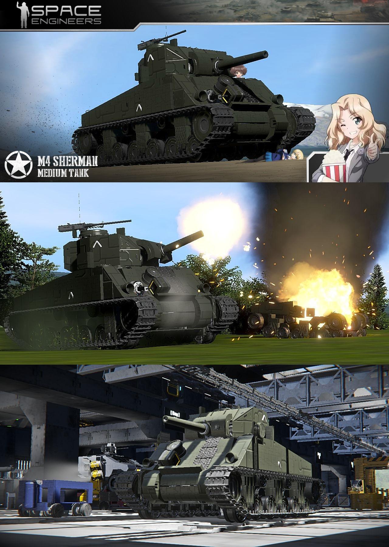 M4 Sherman Medium Tank | Scrolller
