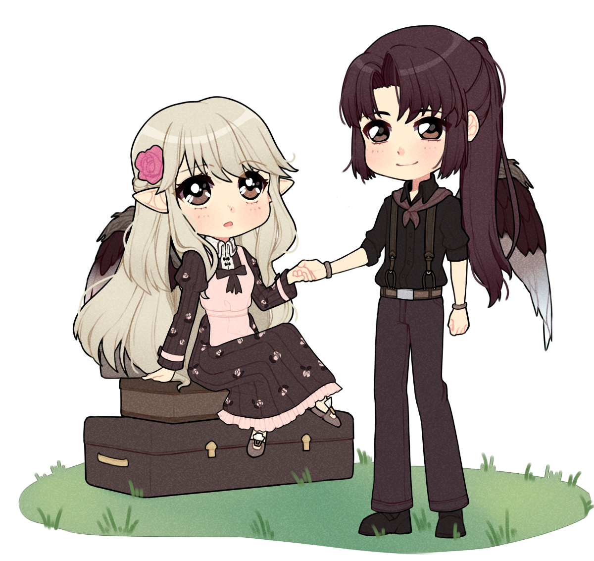[Mabinogi] Chibi couple | Scrolller