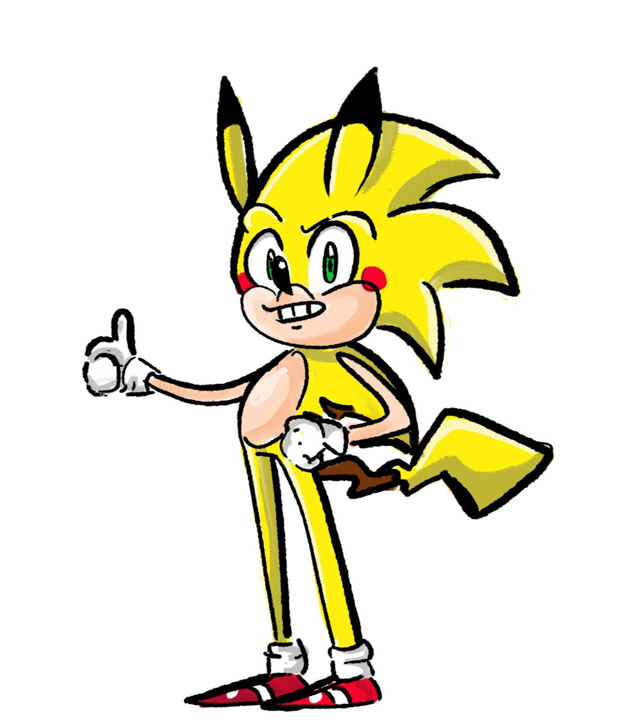 Made a cursed sonichu drawing | Scrolller