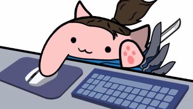 Made a cute animated bongo cat Yasuo for streams :) | Scrolller