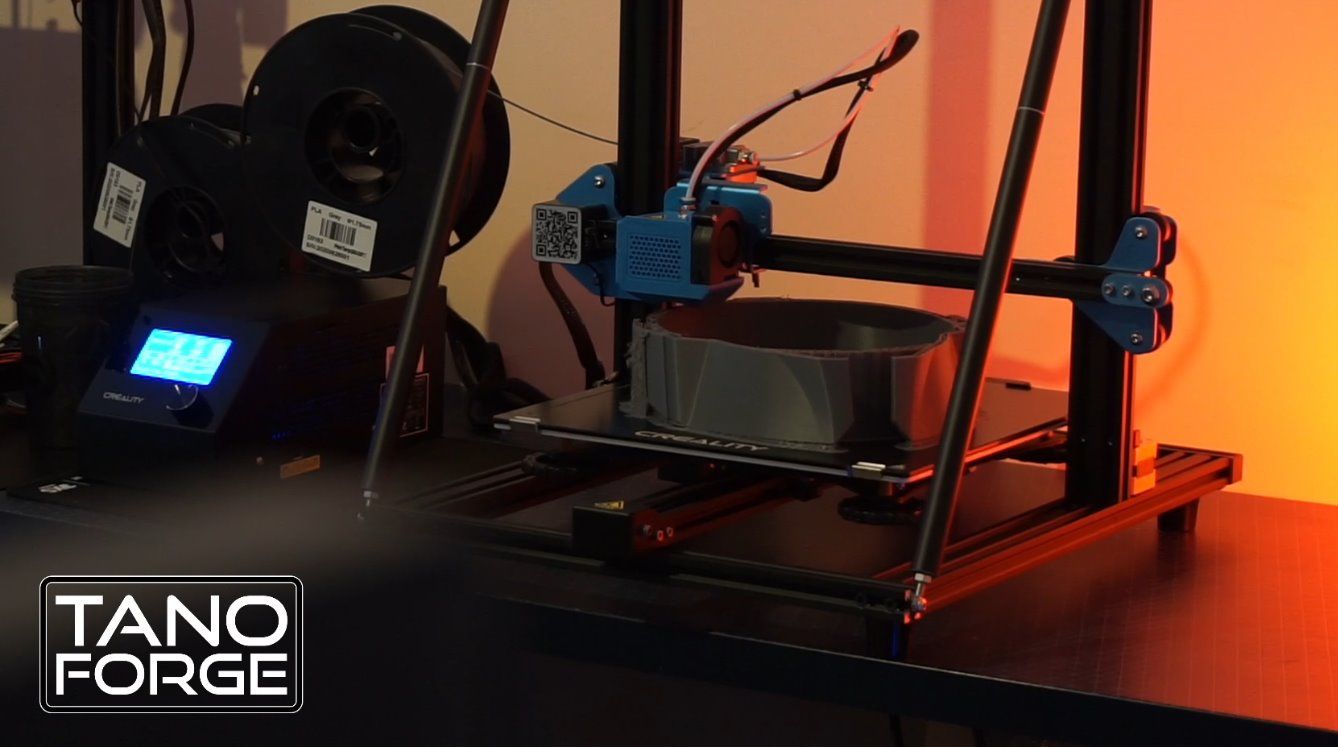 Made a Twitch for my 3D printer. Great for keeping an eye on prints! Currently printing The ...