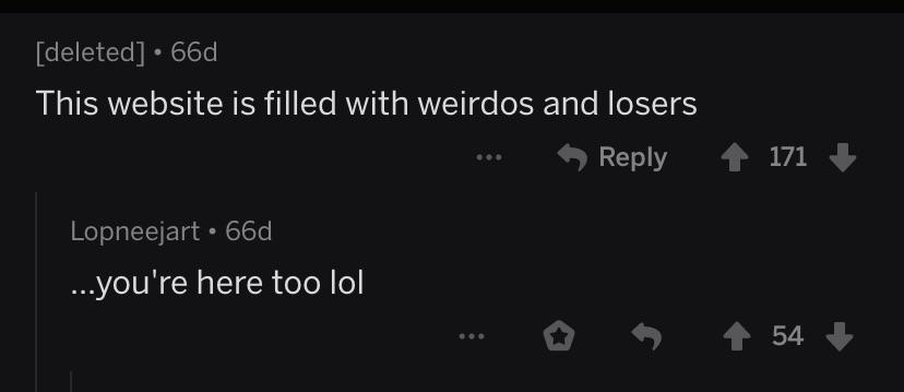 Made him delete his account too | Scrolller