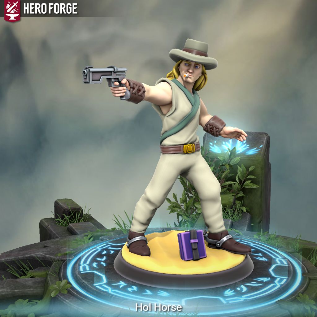 Made hol horse in hero forge | Scrolller