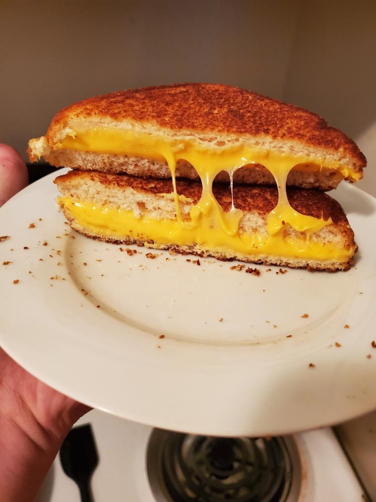 Made my SO a classic Grilled Cheese. | Scrolller