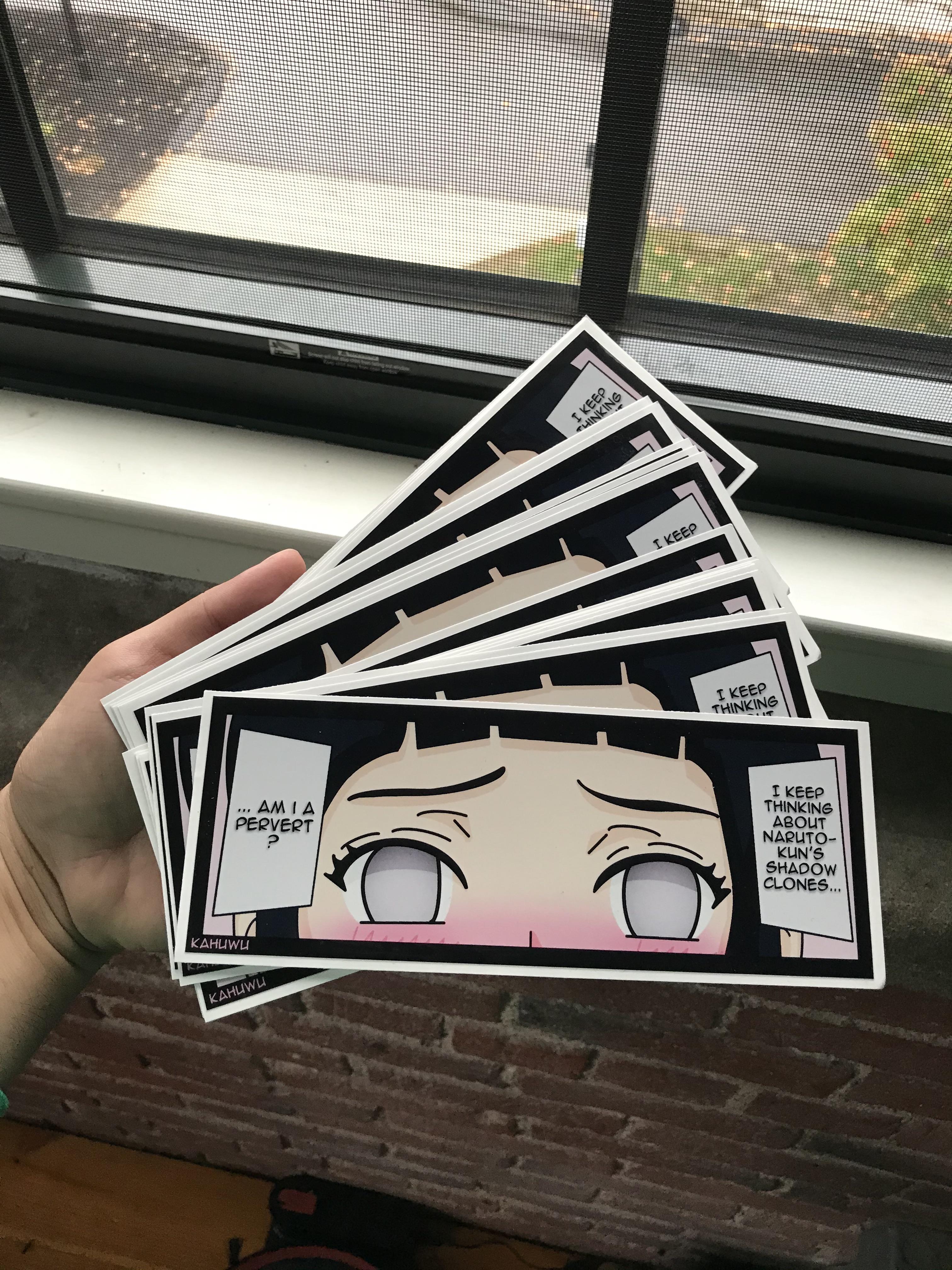 I made these pervy Hinata stickers ! | Scrolller