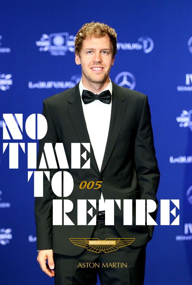 Made this poster as Seb joins Aston Martin | Scrolller