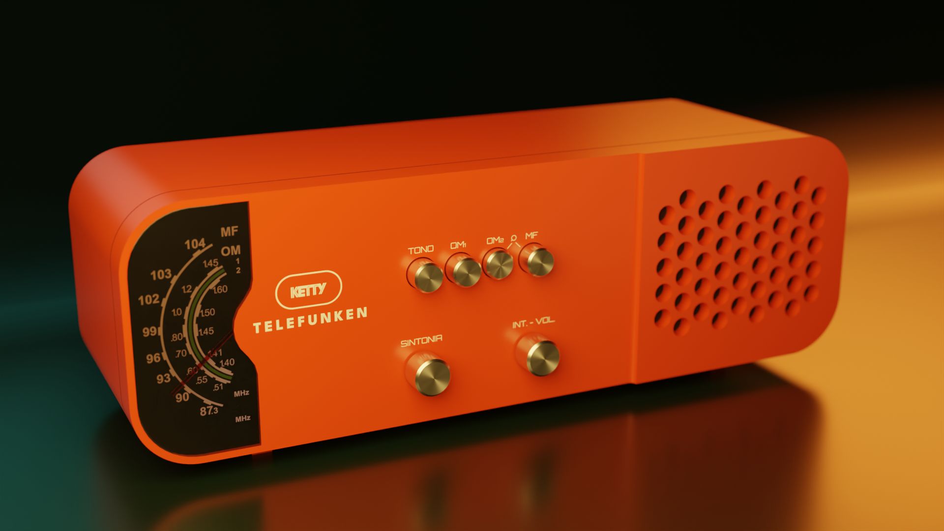 Made this Telefunken Ketty radio | Scrolller