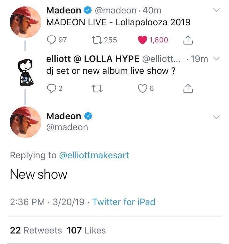 Madeon Debuting New Live Show for Lolla | Scrolller