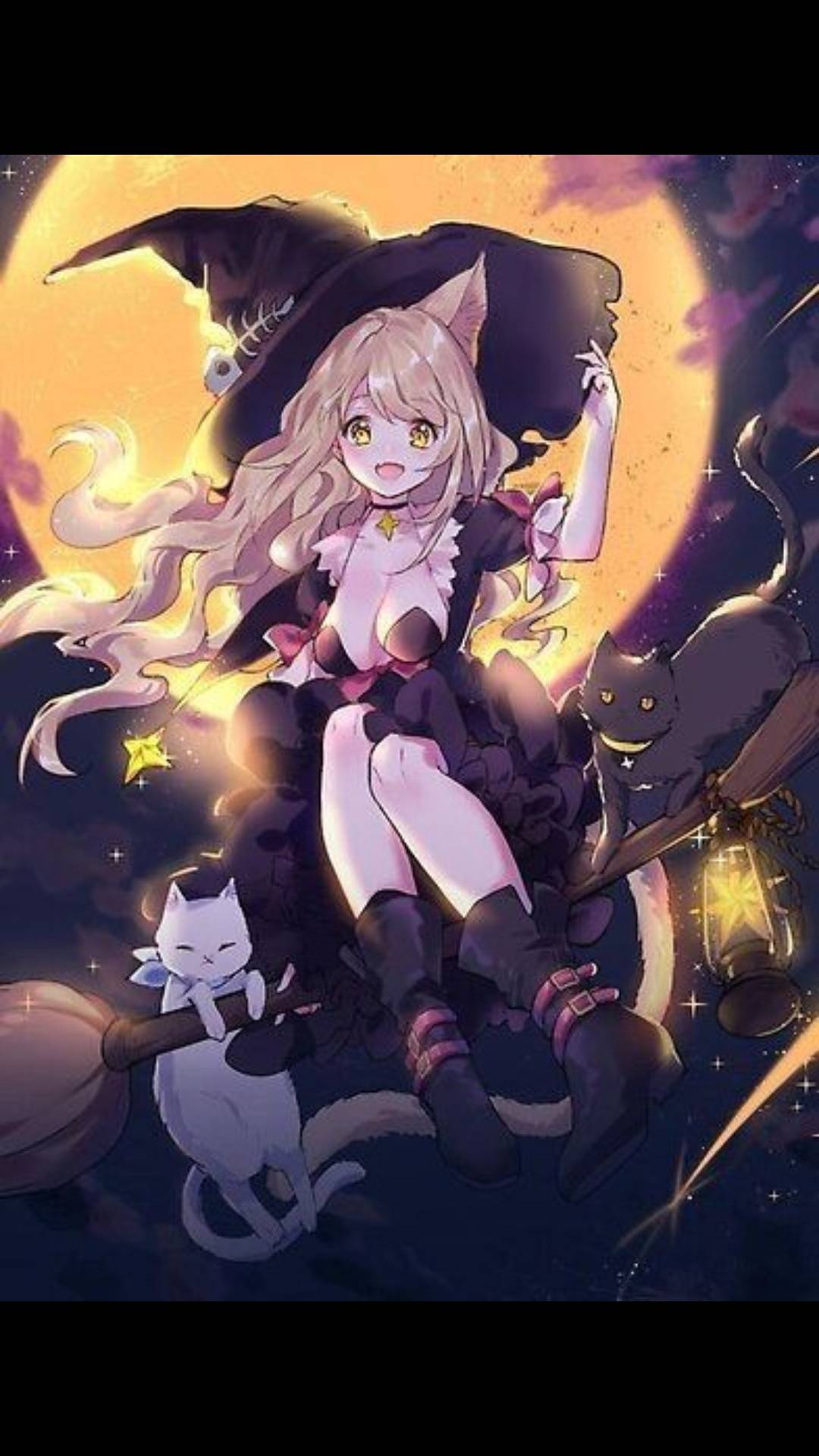 Magical Neko Witch | Scrolller