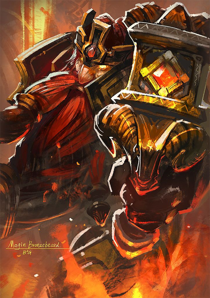 MAGNI BRONZEBEARD BY GAO ZHINGPING | Scrolller