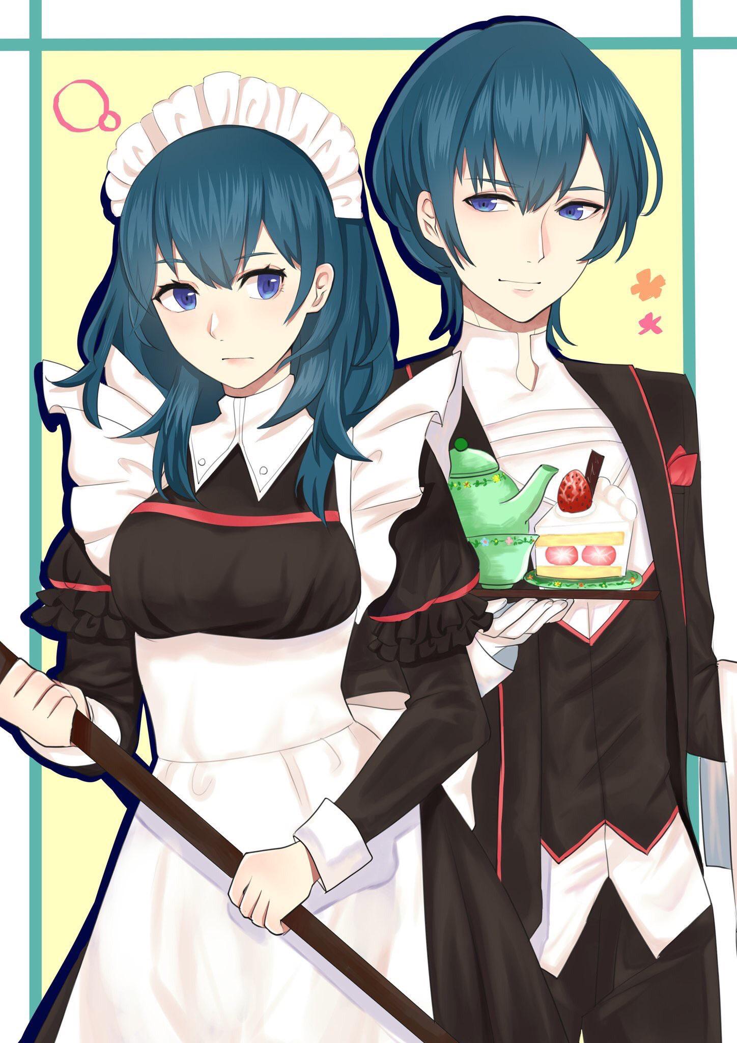 Maid and Butler Byleth at your service | Scrolller