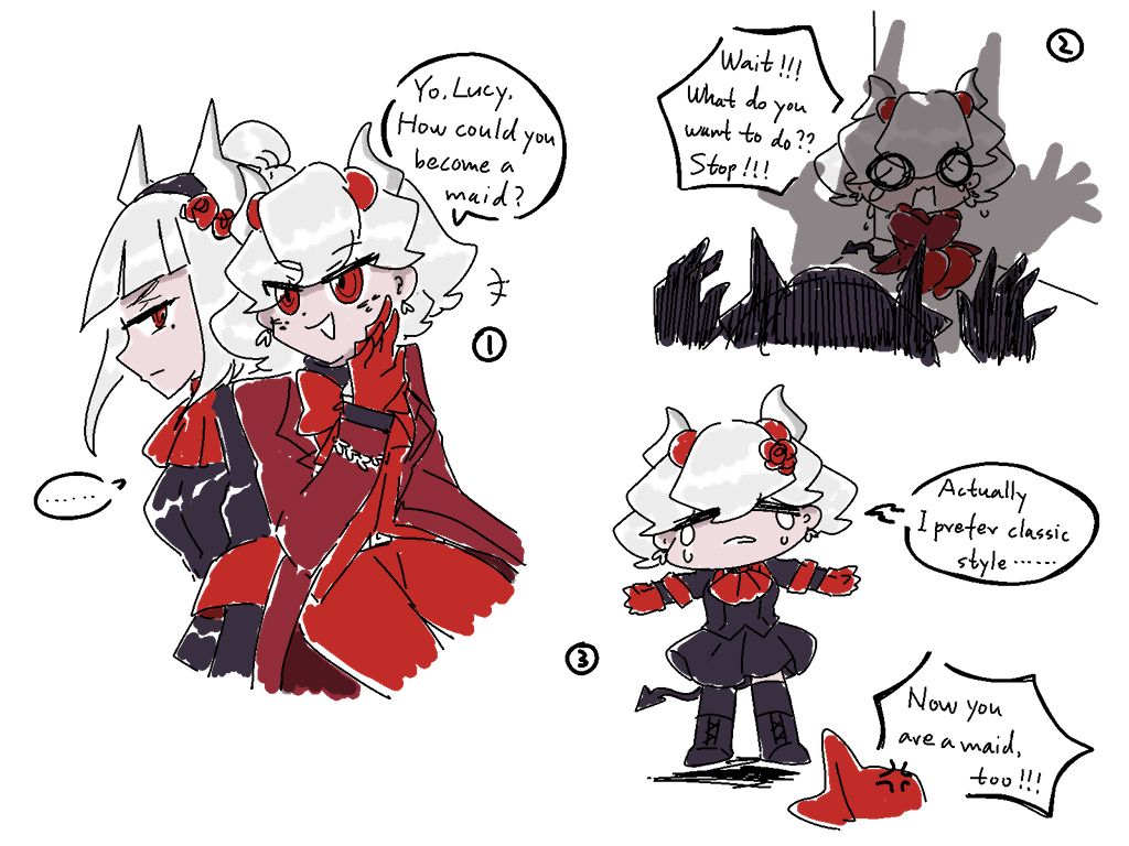 Maid beelzebub | Scrolller