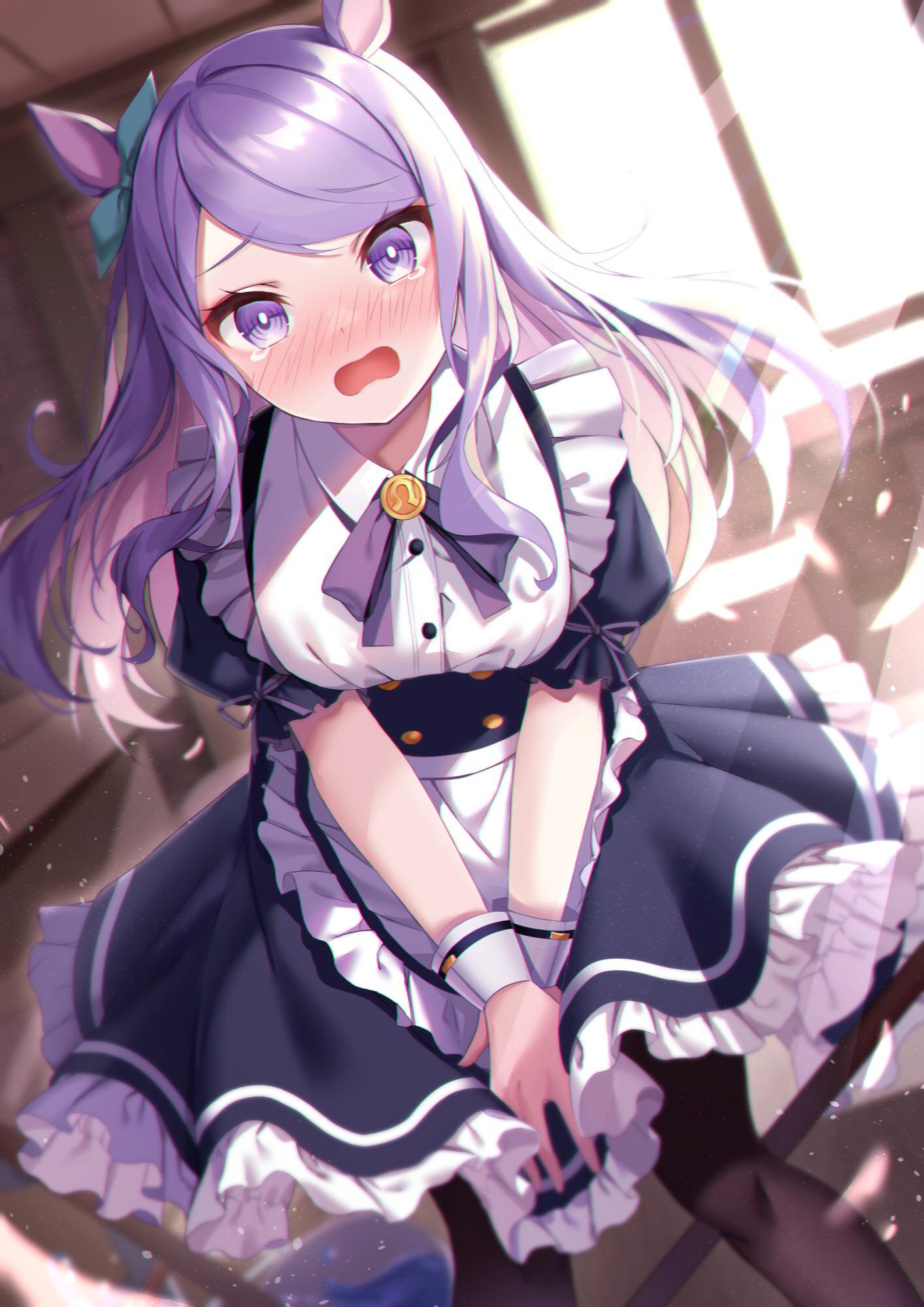 Maid Mejiro McQueen [Uma Musume Pretty Derpy] | Scrolller