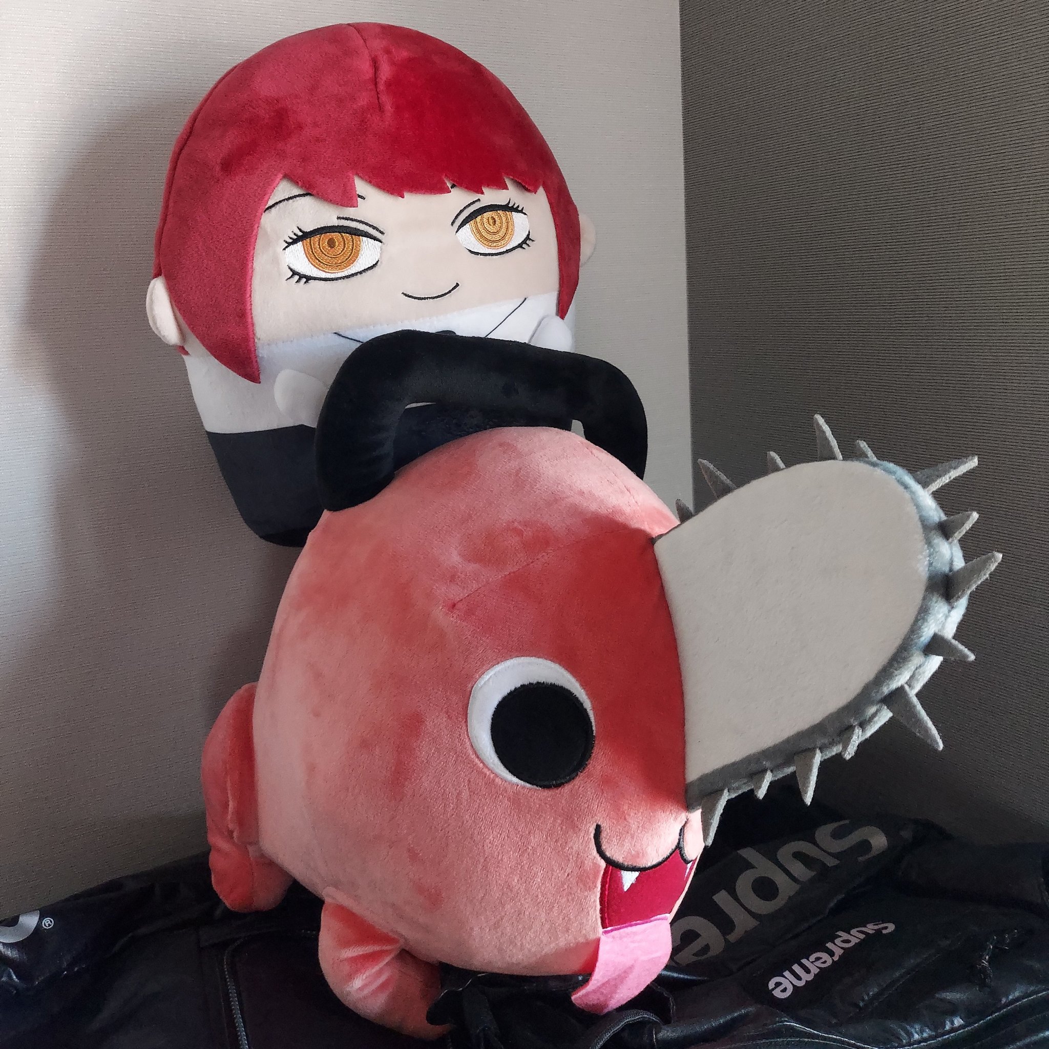 Makima and Pochita just chilling | Scrolller