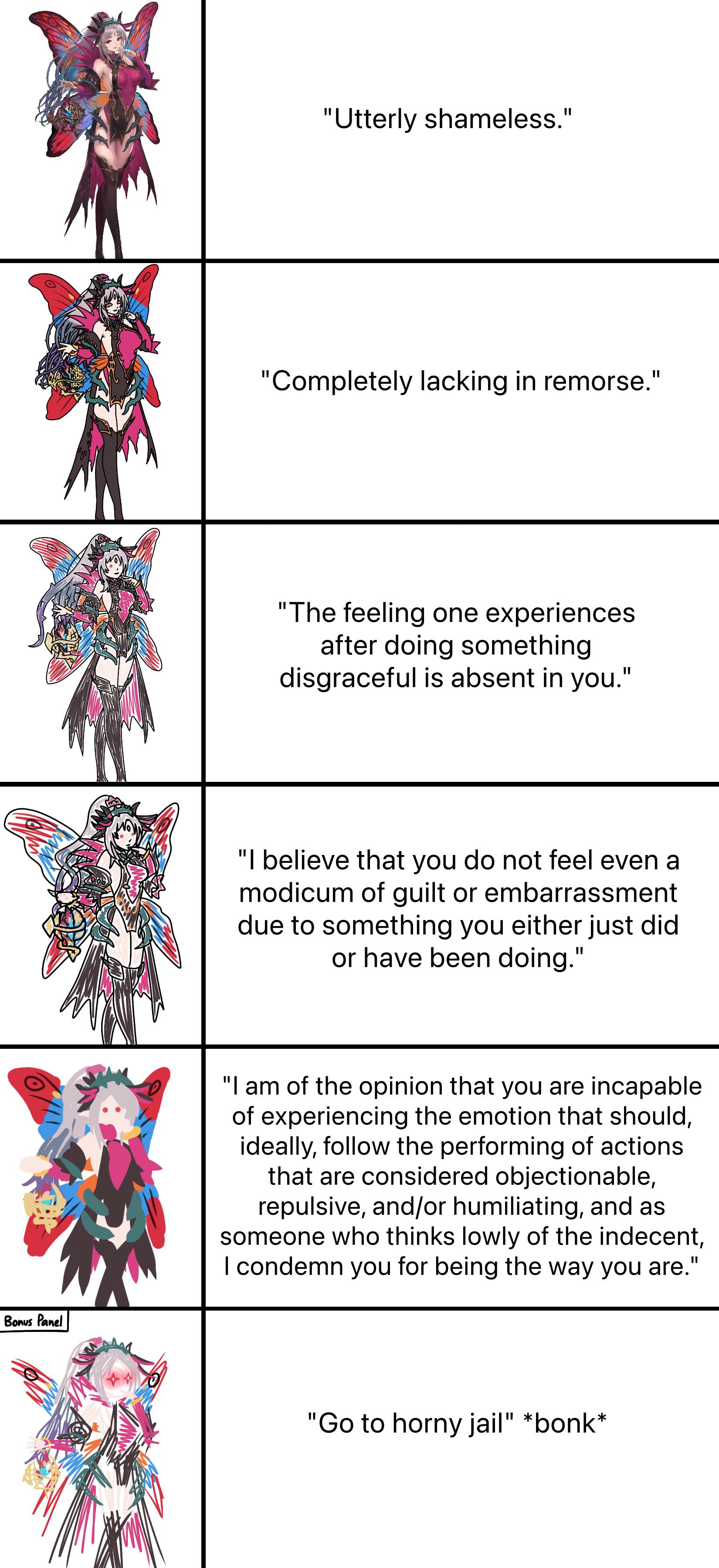 Making an "Increasingly Verbose" Meme for Every Book IV OC Because I'm Bored, Part 4: Plumeria ...
