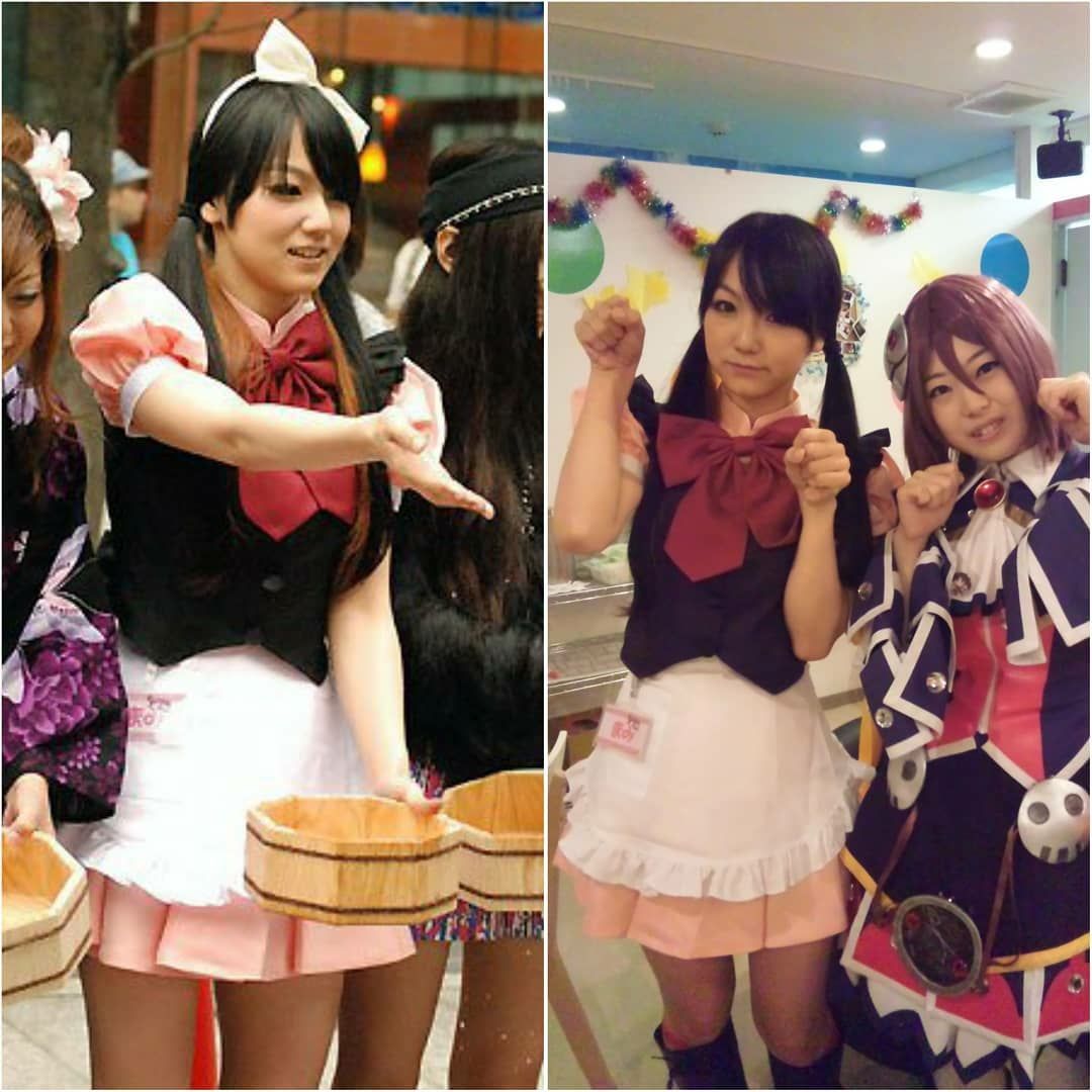 Mami in maid costume | Scrolller