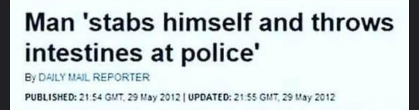 Man threw his guts | Scrolller