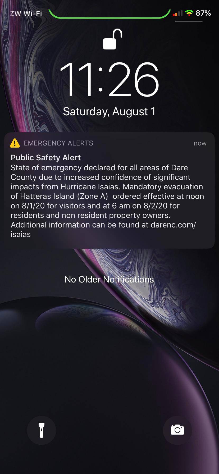 Mandatory evacuation for Hatteras island | Scrolller