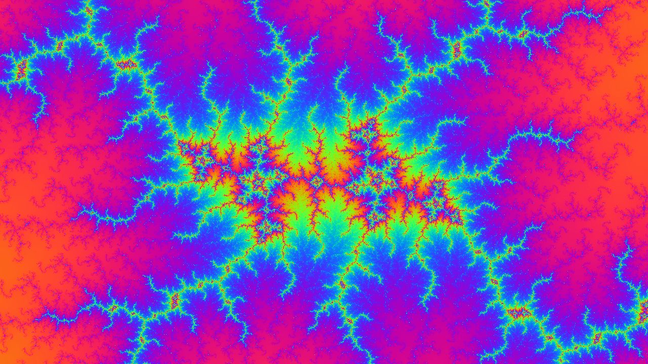 Mandelbrotset Scrolller
