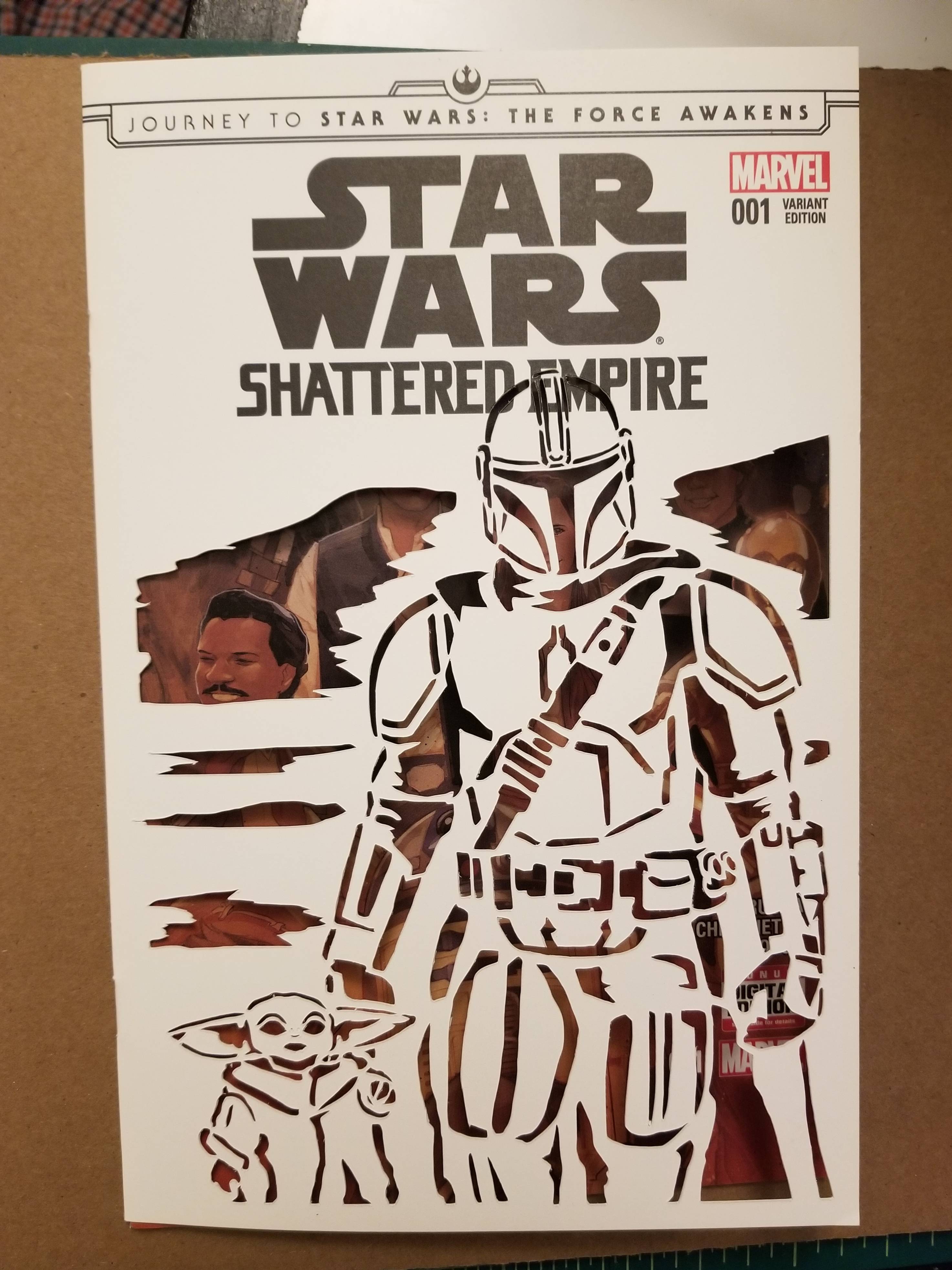 Mando custom comic cover by me | Scrolller