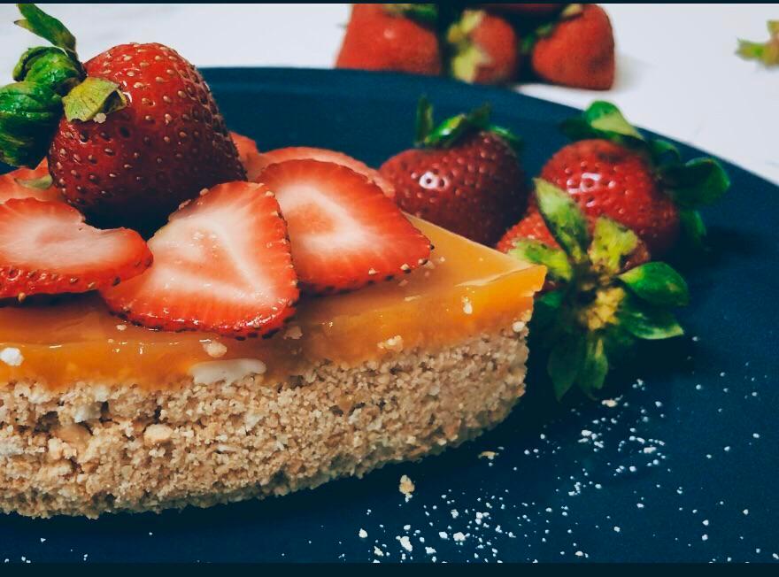 Mango strawberry Cheesecake | Scrolller