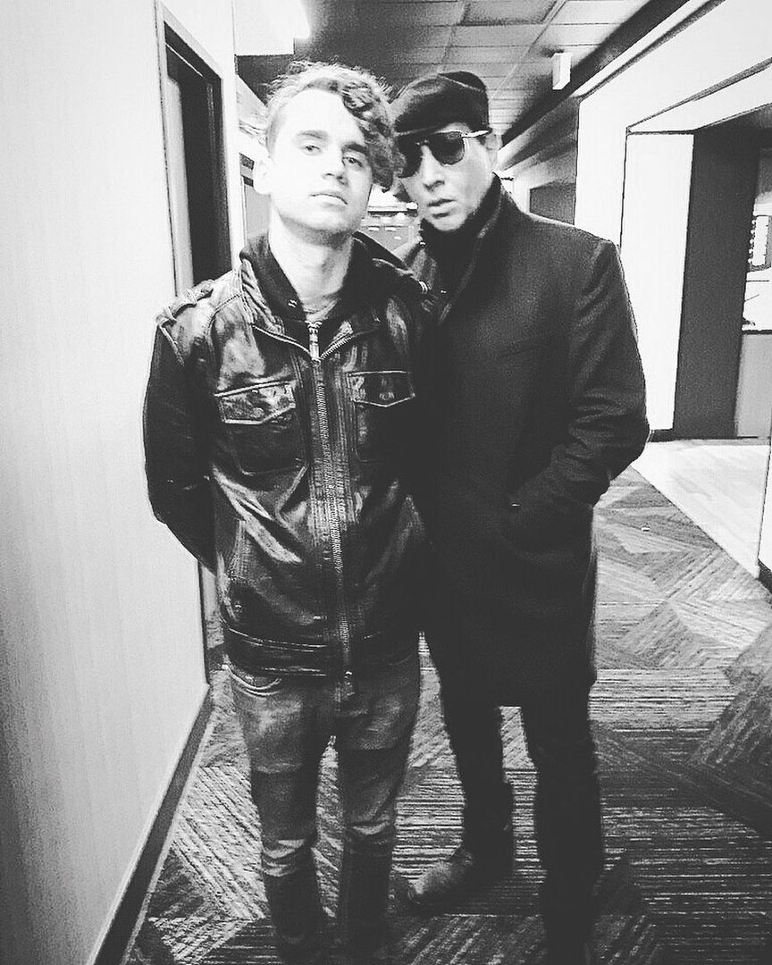 Manson presents his new drummer Brandon! | Scrolller