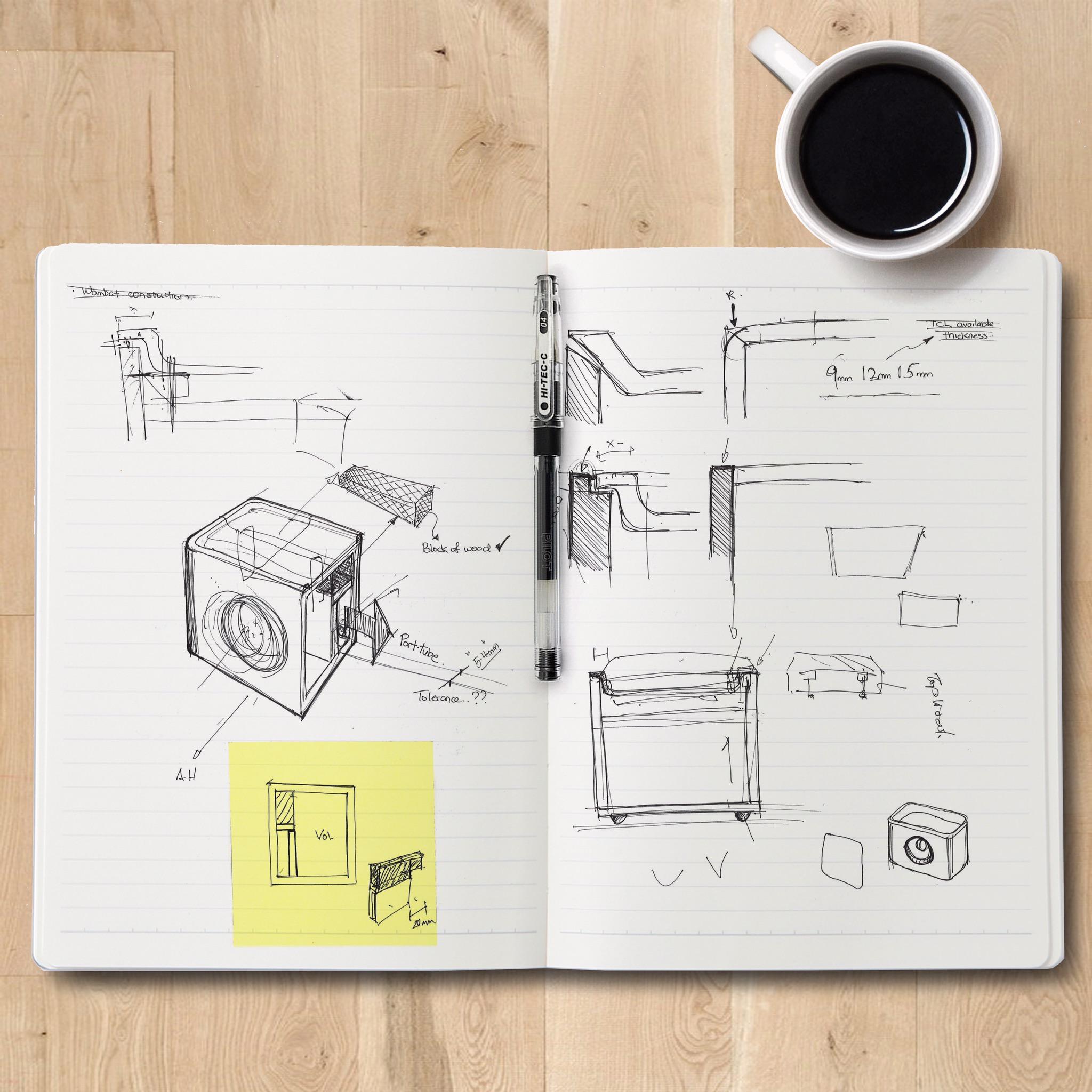 Many pages of my notebook are just raw doodling. | Scrolller