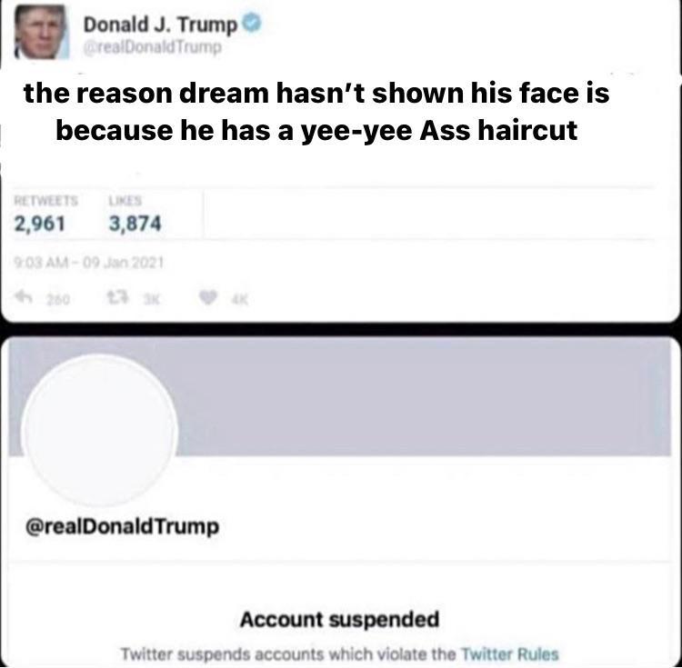 manz has the yee-yee ass haircut | Scrolller