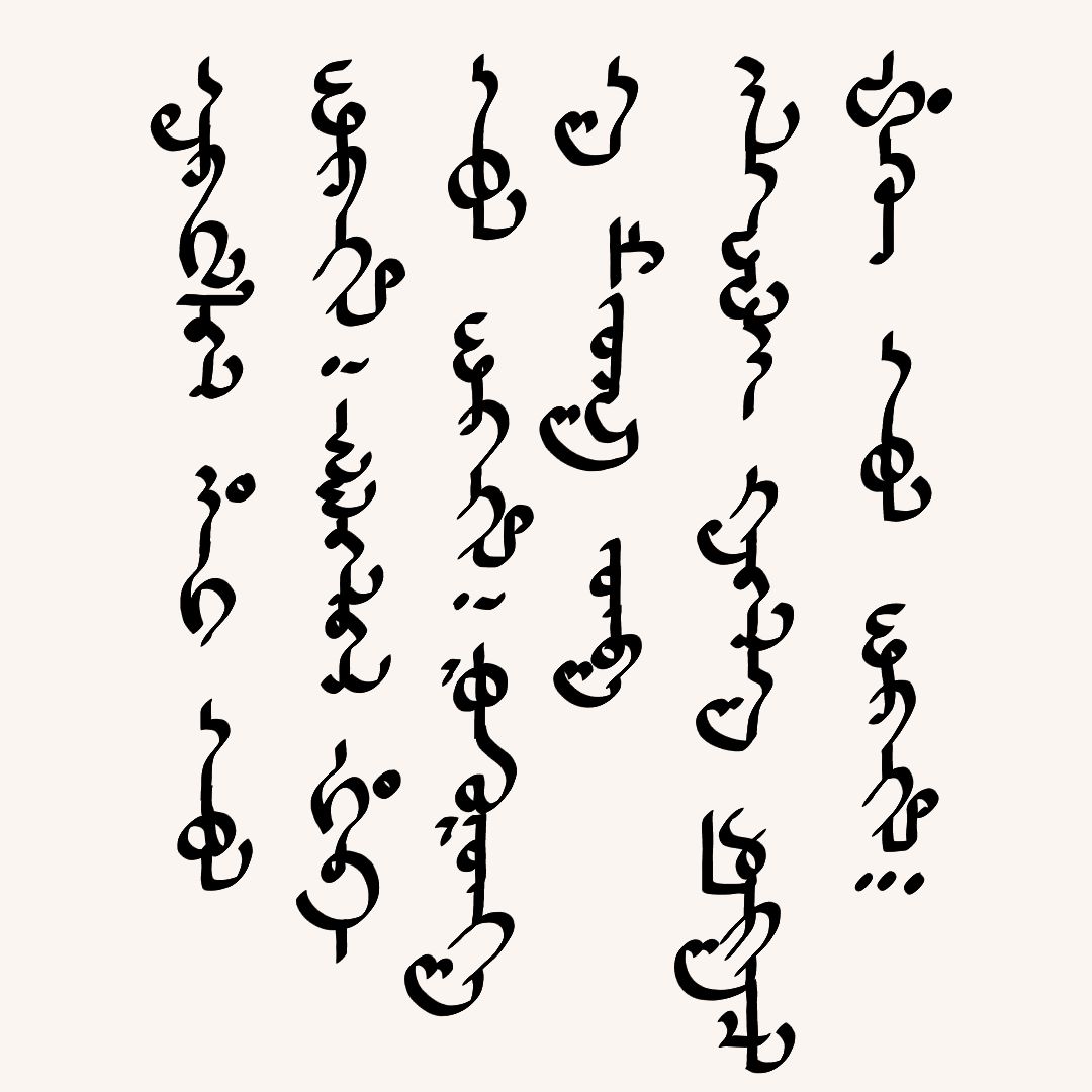 Marathi text in a Brahmi inspired vertical script I'm working on | Scrolller
