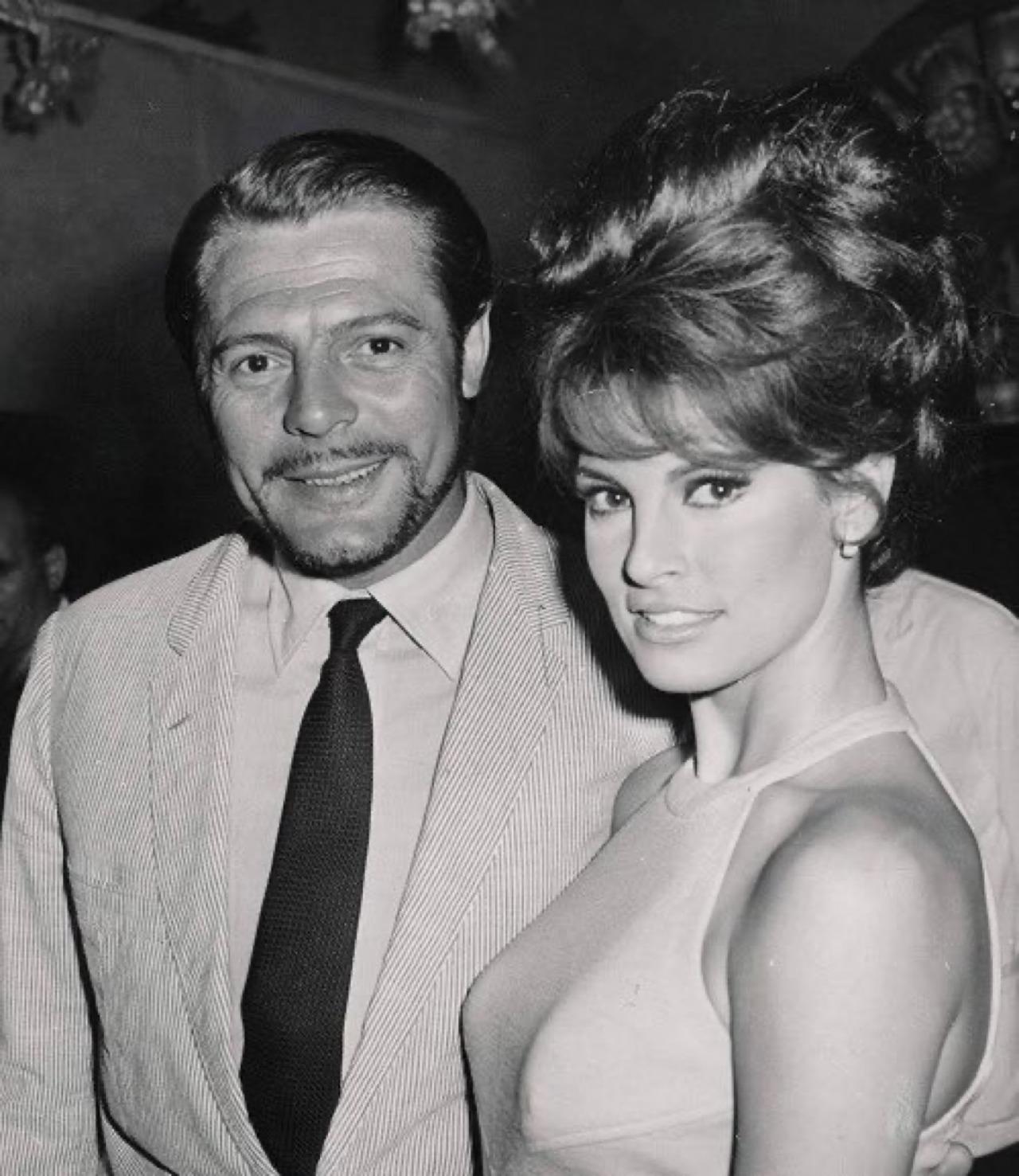 Marcello Mastroianni and Raquel Welch, 1966 | Scrolller