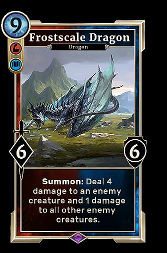 March Monthly Card - Frostscale Dragon! | Scrolller
