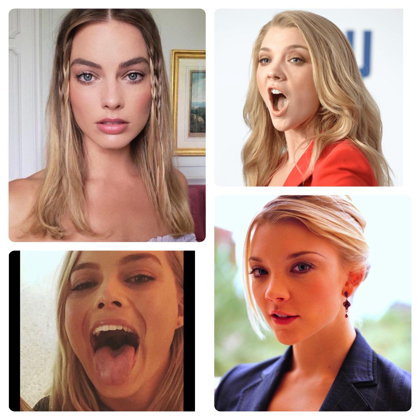 Margot & Natalie- who gets a rougher facefuck? Throatpie or facial to finish? | Scrolller