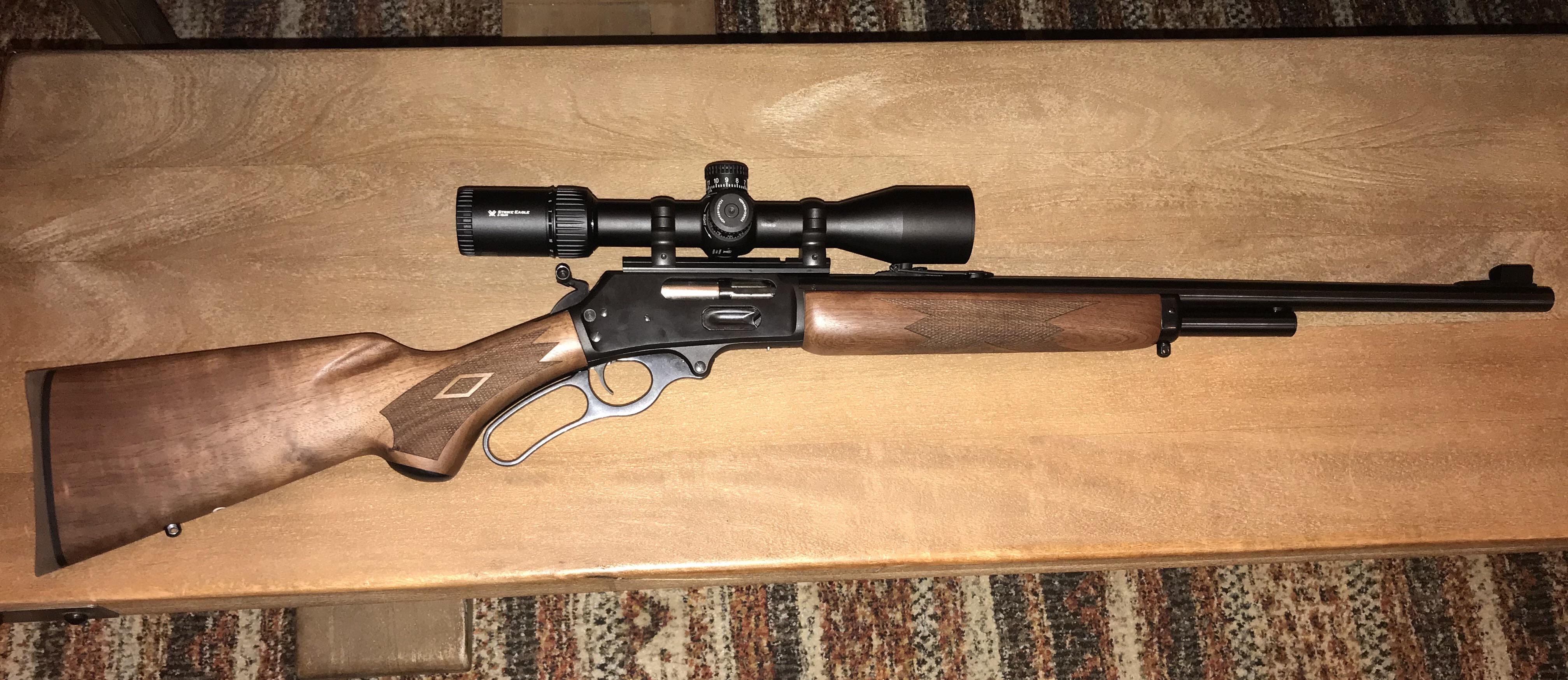 Marlin 1895 45-70 with Vortex Strike Eagle 3-18x44. | Scrolller