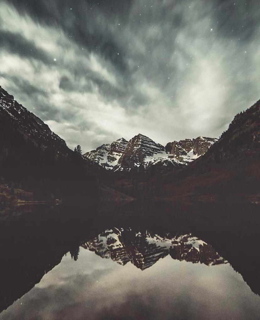 Maroon Bells, Aspen, CO. [OC] [828x1020] | Scrolller