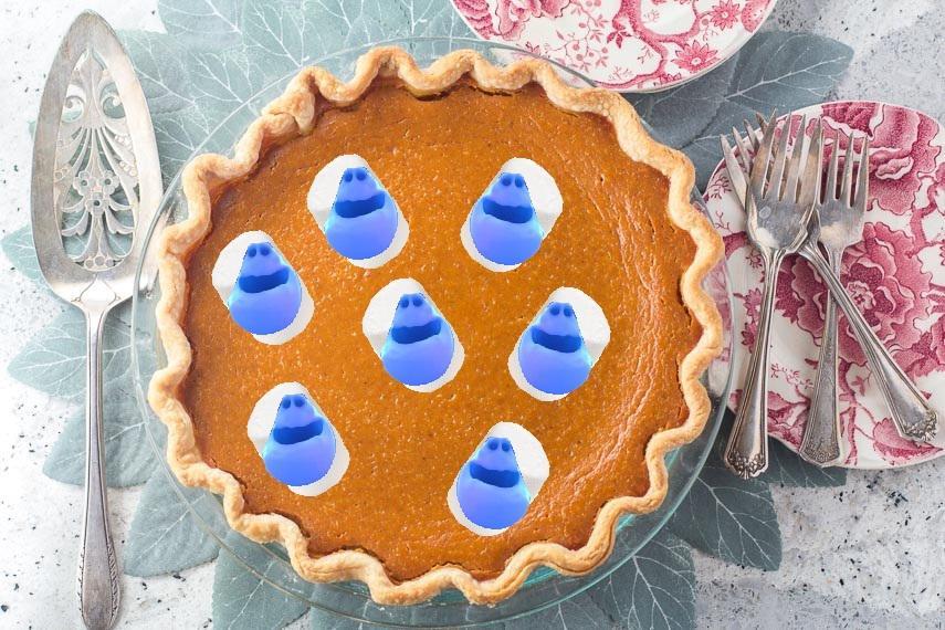 Marshmallow Pumpkin Pie - the perfect holiday dessert on SPS #39 | Scrolller